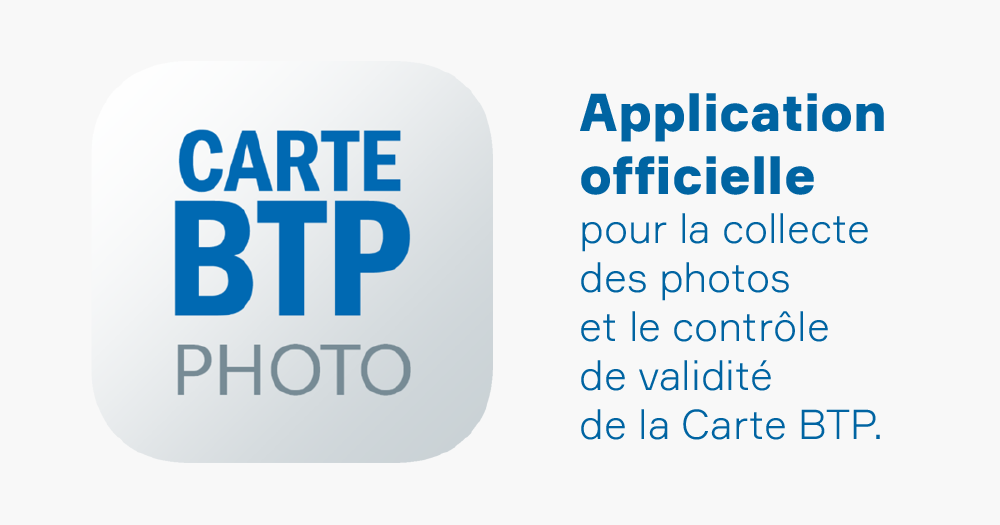 L’application mobile Gestion Carte BTP